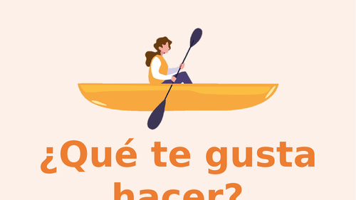 Viva 1, Module 2.1 - Qué te gusta hacer | Teaching Resources
