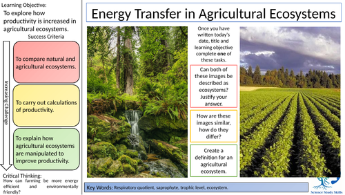 Energy Transfer in Agricultural Ecosystems - Oxford AQA A Level Biology ...