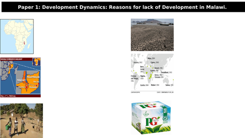 Edexcel B GCSE Geography Development Dynamics Resource Bundle - Lessons ...