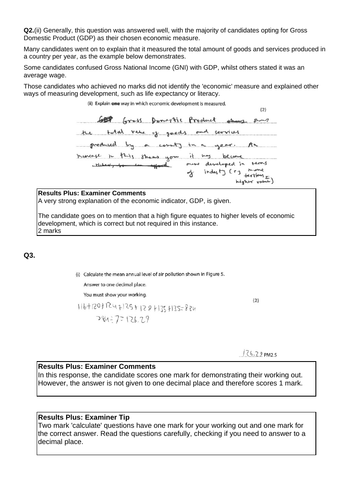 Edexcel B GCSE Geography Development Dynamics Resource Bundle - Lessons ...