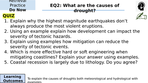 Edexcel A Level Geography Water EQ2 Lessons | Teaching Resources