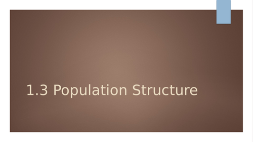 iGCSE Geography Theme 1: Population & Settlement (CIE) | Teaching Resources