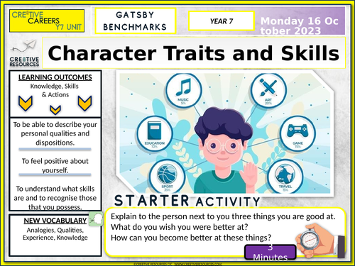 Enterprise and Careers KS3 Unit | Teaching Resources