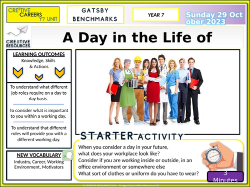 Enterprise and Careers KS3 Unit | Teaching Resources