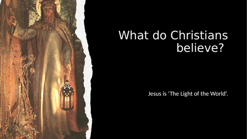 Christmas: Jesus is ‘The Light of the World’ Y3/4 - PPT/Worksheets ...