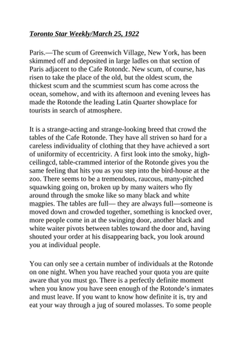 Master the AQA English Language and Literature A-Level Paris Anthology ...