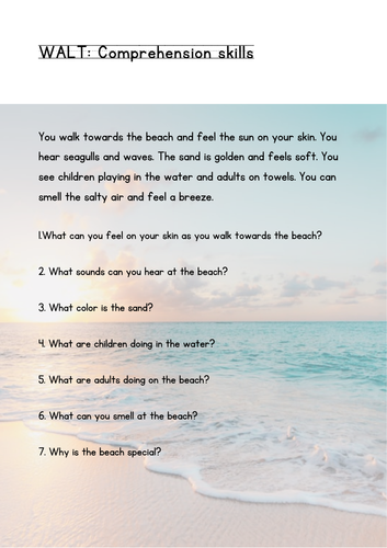 Year 3/4 Comprehension | Teaching Resources Year 3/4 Comprehension | Teaching Resources