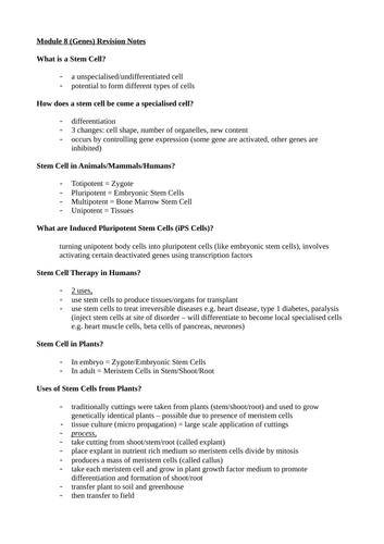 AQA A LLEVEL BIOLOGY REVISION SHEETS FULL SPECIFICATION | Teaching ...