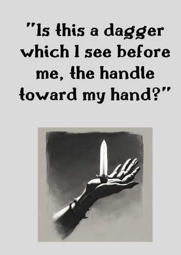 Macbeth Quotes Posters | Teaching Resources