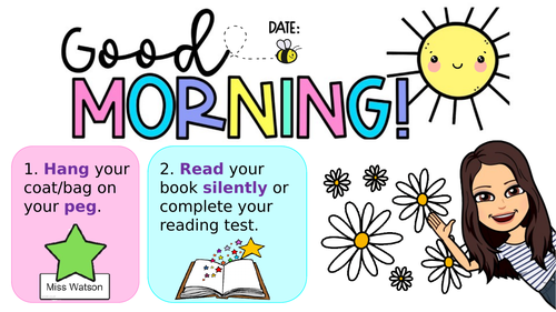 Seasons Good Morning Slides | Teaching Resources