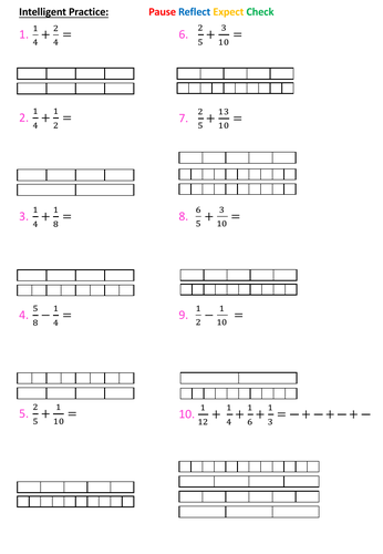 Add & Subtract Fractions | Teaching Resources