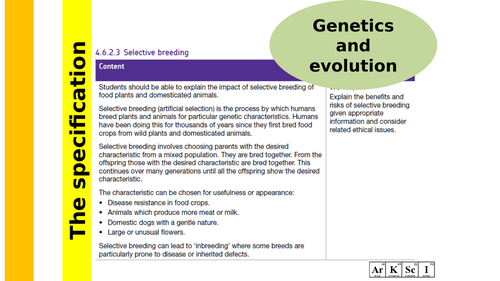 Selective breeding | Teaching Resources