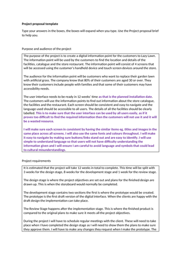 DIT Component 1 2022 Task 1a | Teaching Resources