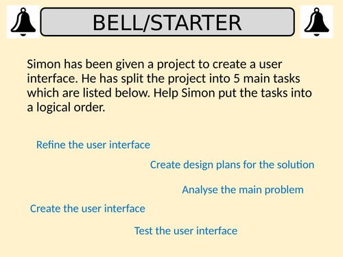 DIT Component 1 2022 Task 1b | Teaching Resources