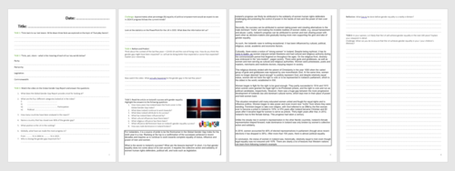 Gender Equality: The Future of Gender Equality - Full Lesson | Teaching ...