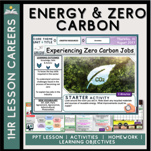 LMI - Energy & Zero Carbon Green Jobs (Labour Market Information) | Teaching Resources