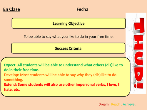 Spanish yr7 - "mis pasatiempos" - hobbies booklet & powerpoint ...