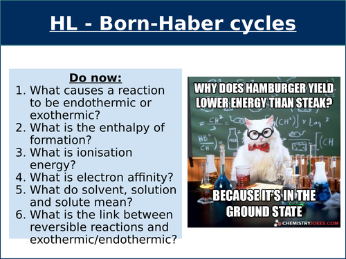 Reactivity 1.2 - Energy cycles in reactions. New 2025 Syllabus Full ...