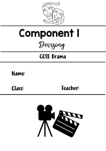 Edexcel GCSE Drama Component 1 Booklet - How to devise and portfolio ...