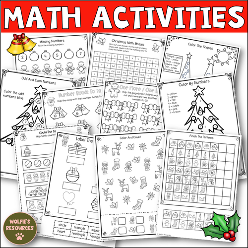 50 Christmas Worksheets And Activities For Year 1 | Teaching Resources