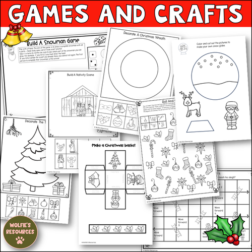50 Christmas Worksheets And Activities For Year 1 | Teaching Resources
