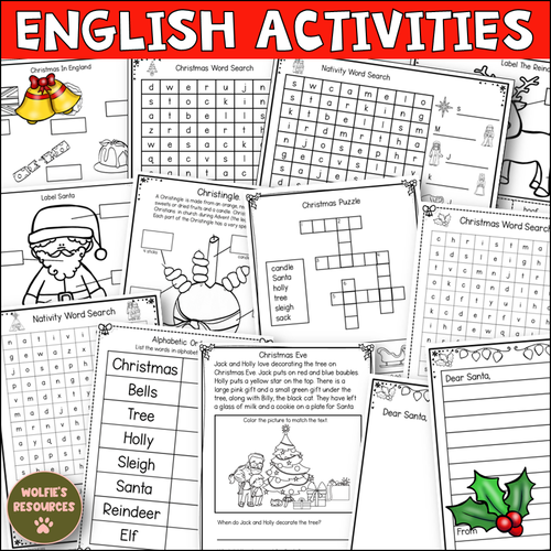 50 Christmas Worksheets And Activities For Year 1 | Teaching Resources