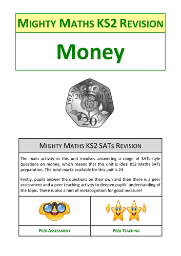 Mighty Maths KS2 SATs Money Revision | Teaching Resources