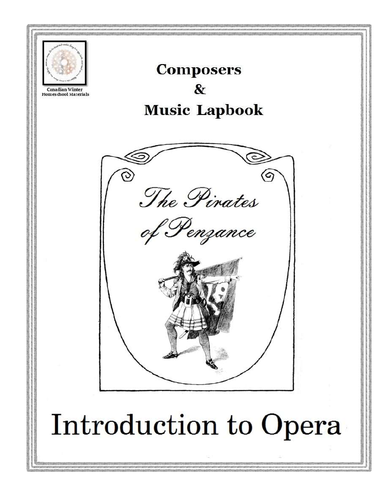 Composers & Music Lapbook: Introduction to Opera | Teaching Resources