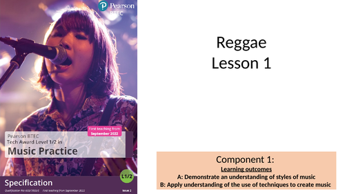 Reggae Music Lessons | Teaching Resources