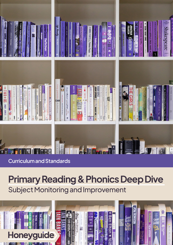 Early Reading & Phonics Deep Dive Subject Pack | Teaching Resources