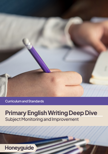 Primary English Deep Dive & Subject Knowledge Pack | Teaching Resources