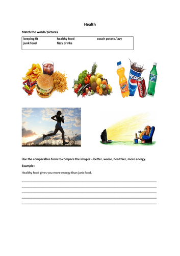 ESL GCSE - Health | Teaching Resources