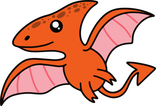 Cute Dinosaur Clipart- 30 clip arts - With Colors and Black and White ...