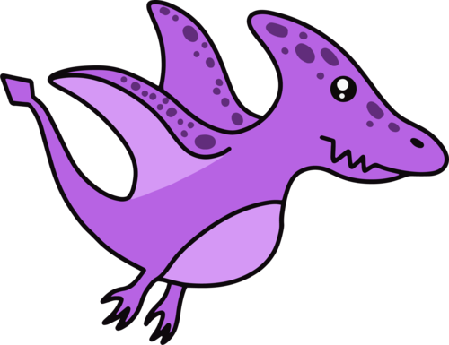 Cute Dinosaur Clipart- 30 clip arts - With Colors and Black and White ...