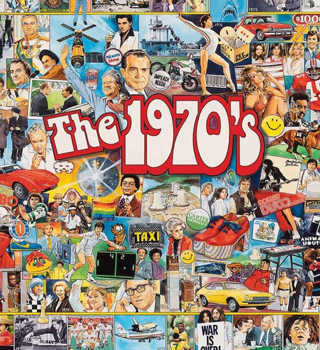 HISTORY ERA 1970s THE SEVENTIES DISPLAY Letter Lettering Set Whole ...