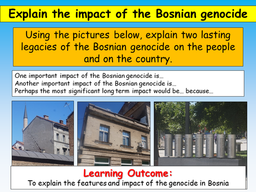 Bosnia Genocide | Teaching Resources