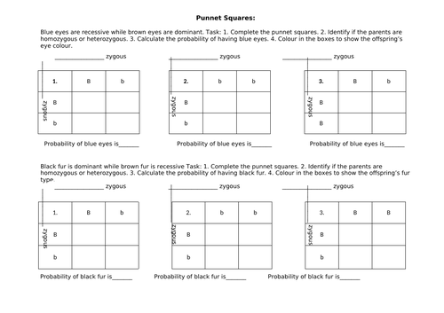 Genetic inheritance and sex determination | Teaching Resources