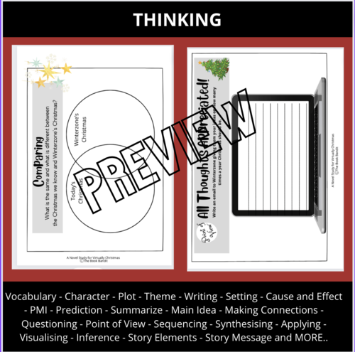 VIRTUALLY CHRISTMAS by David Baddiel NOVEL STUDY and Book Companion ...