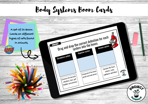 Body Systems Boom Cards™ - Distance Learning | Teaching Resources