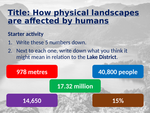 WJEC GCSE Theme 1: L3: Landscapes and Physical Processes – How ...