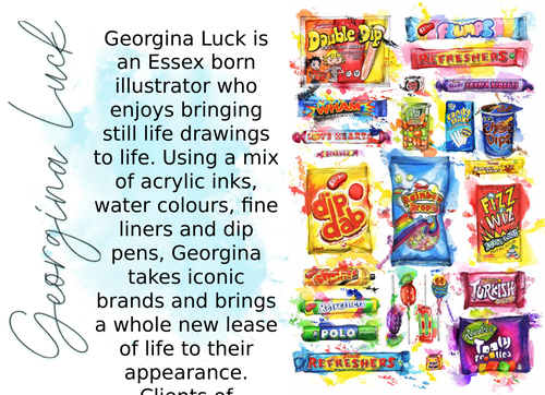 Georgina Luck Artist Research | Teaching Resources