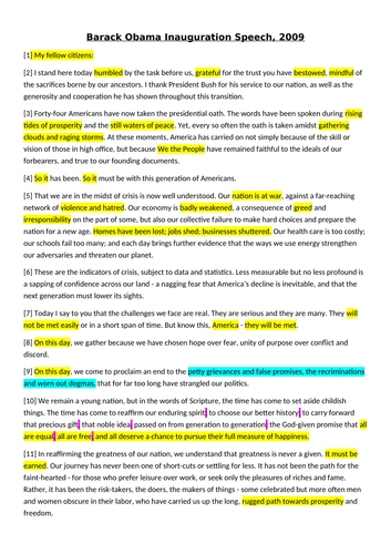 Edexcel 2.0 - Transactional Writing - Speech Writing | Teaching Resources