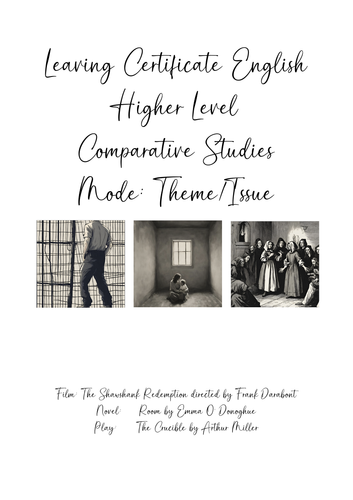 Theme & Issue Leaving Certificate English Booklet (Higher Level ...