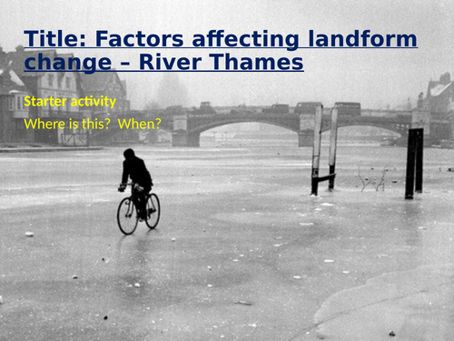 WJEC GCSE Theme 1: L9: Landscapes and Physical Processes – Landform ...