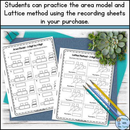 Multi-Digit Multiplication Spinners for PowerPoint™ | 2by1 | Teaching ...