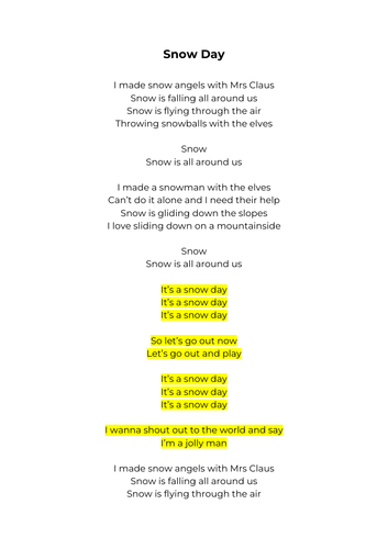 Christmas Karaoke Videos and Song Lyrics | Teaching Resources