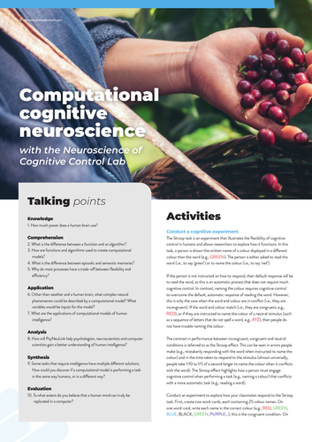 Modelling minds: can computers mimic human intelligence? | Teaching ...