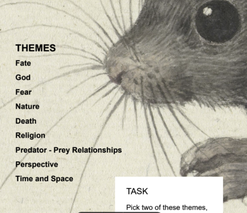 'Cat and Mouse' by Ted Hughes - Complete Lesson + Study Guide ...