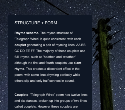 'Telegraph Wires' by Ted Hughes - Complete Lesson + Study Guide ...