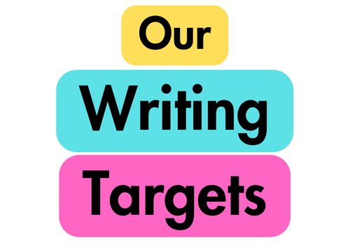 Writing Targets - Display | Teaching Resources